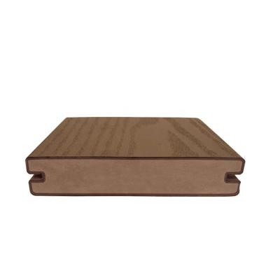 China Co-extrusion Wood Plastic Composite Roof Tile 140mm x 25mm High Rigidity CE Certified for sale