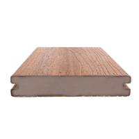 China Co-extrusion Wood Plastic Composite Roof Tile 140mm x 25mm High Rigidity CE Certified for sale