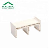 China Customized Plastic Windows and Doors Frame PVC/WPC Door Profiles with Modern Design for sale