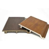 China Outdoor WPC Wall Panel PVC Co-extrusion Wood Wall Covering 100% Waterproof for sale