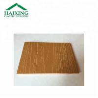 China Outdoor WPC Wall Panel PVC Co-extrusion Wood Wall Covering 100% Waterproof for sale