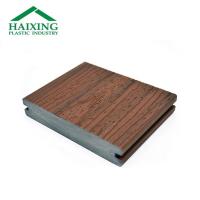 China Beyond WPC Floor Hotsale Synthetic Teak PVC Outdoor 3D Decking Composite for Decking for sale
