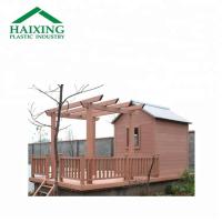 China Outdoor WPC Wall Panel PVC Co-extrusion Wood Wall Covering 100% Waterproof for sale