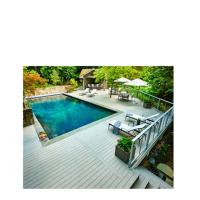 China Beyond WPC Floor Hotsale Synthetic Teak PVC Outdoor 3D Decking Composite for Decking for sale
