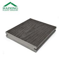 China Co-extrusion Technology 16ft Exterior Grooved Shape PVC Decking for Decking Solutions for sale