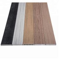 China Co-extruded Wood Color PVC Flooring Board 140x25mm 2m Length ASA Surface for sale
