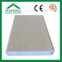 China Co-extruded Wood Color PVC Flooring Board 140x25mm 2m Length ASA Surface for sale