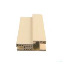 China Online Technical Support Waterproof WPC Door Frame Profile for Modern Design Style for sale