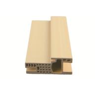 China Wall Frame Surround UPVC/PVC/WPC Door Frame Plastic Profiles with Modern Design Style for sale