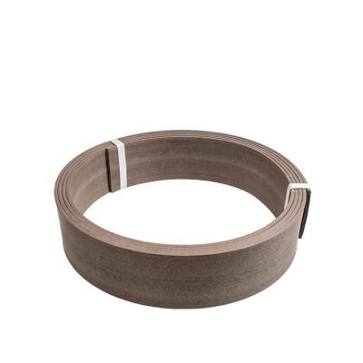 China PVC Wood Composite Garden Fence Lawn Edge 135mm x 4mm Rainproof Sunproof Co-extrusion for sale
