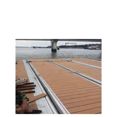 China Modern Design Style WPC Outdoor Decking Floor for Easy Installation Engineered Flooring for sale