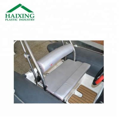 China 190mm Width Soft PVC Marine Decking Teak Design Vinyl Safety Flooring 5mm Thick for sale