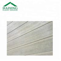 China PVC WPC Outdoor Decking 140x25mm Fire Resistant Wood Plastic Composite Flooring for Garden for sale