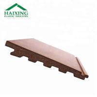 China PVC WPC Outdoor Wood Plastic Wall Panel 100-180mm Width Contemporary Design for sale