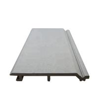 China Fireproof PVC Foam Outdoor WPC Wall Panel Facade Cladding Board for Thermal Insulation for sale