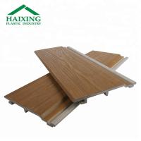 China Fireproof PVC Foam Outdoor WPC Wall Panel Facade Cladding Board for Thermal Insulation for sale