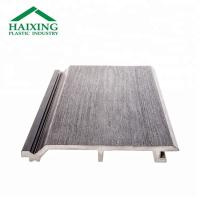 China Custom Teak Composite Wall Panel Cladding Siding 100-180mm x 10-26mm for Exterior for sale