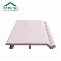 China PVC Foam Wainscoting Wall Panels 100-180mm x 10-26mm 2m Length Durable Exterior Cladding for sale