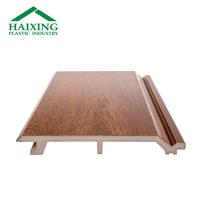 China PVC Foam Wainscoting Wall Panels 100-180mm x 10-26mm 2m Length Durable Exterior Cladding for sale