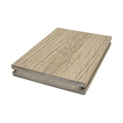 China 140mm x 25mm ASA Co-Extrusion Solid PVC Deck Floor for Outdoor Living Spaces for sale