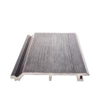 China PVC WPC Wood Plastic Composite Outdoor Wall Siding 100-180mm Width 2m Length for sale