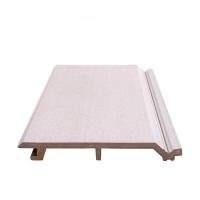 China PVC WPC Wood Plastic Composite Outdoor Wall Siding 100-180mm Width 2m Length for sale