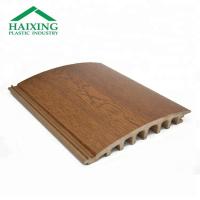 China 180mm*26mm PVC/WPC Exterior Cenvironmental Engineered Decking with Customized Options for sale