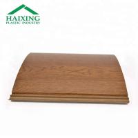 China 180mm*26mm PVC/WPC Exterior Cenvironmental Engineered Decking with Customized Options for sale