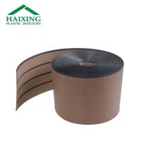 China PVC Boat Teak Decking 19cm Width Marine Synthetic Teak for Yacht Flooring for sale