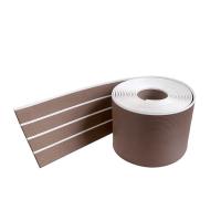 China Teak Timber-Like PVC Yacht Floor Decking 190mm Width 5mm Thickness for Playground Equipment for sale