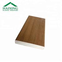 China 20ft Wood PVC WPC Composite Plastic Lumber Vinyl Plank Deck Flooring Outdoor 140mmx25mm CE SGS ISO Approved for sale