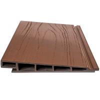 China PVC Engineered Flooring Prefabricated House Wall Siding 100-180mm x 10-26mm for sale