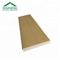 China 20ft Wood PVC WPC Composite Plastic Lumber Vinyl Plank Deck Flooring Outdoor 140mmx25mm CE SGS ISO Approved for sale
