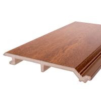 China PVC Engineered Flooring Prefabricated House Wall Siding 100-180mm x 10-26mm for sale