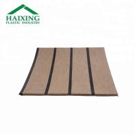 China PVC Synthetic Marine Decking 140x25mm Yacht Flooring CE ISO Certified Anti Slip for sale