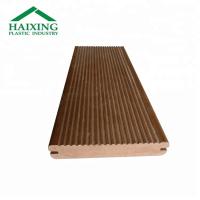 China Outdoor Flooring 100% PVC Composite Decking with Wood-Plastic Composite Material for sale