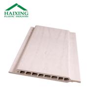 China PVC Foam Wood Composite Wall Panels 100-180mm Width 2m Length for House Finishing for sale
