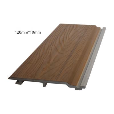China PVC Foam External Cladding Wall Panel 100mm x 10mm with PC Surface for Decorative Use for sale