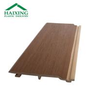 China PVC Foam External Cladding Wall Panel 100mm x 10mm with PC Surface for Decorative Use for sale