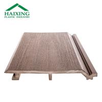 China PVC Foam External Cladding Wall Panel 100mm x 10mm with PC Surface for Decorative Use for sale