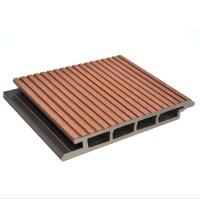 China Haixing PVC Foam Decking 140mm x 25mm ASA Co-extrusion Anti UV No Fade Outdoor Floor for sale