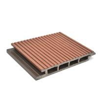 China Haixing PVC Foam Decking 140mm x 25mm ASA Co-extrusion Anti UV No Fade Outdoor Floor for sale