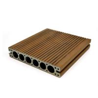 China No Deformation Anti-Slip Hollow WPC Flooring Tiles 140mm x 25mm for Parquet Decking for sale