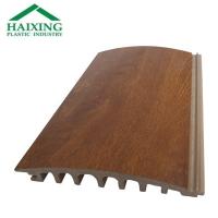 China Curved Wood Plastic Composite WPC Cladding for 180mm*26mm Exterior 3D Plastic Wall for sale