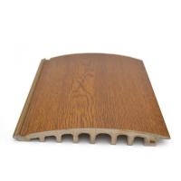 China Cover Laminating WPC Weatherboard Cladding Panel for Prefabricated Exterior Wall Facade for sale
