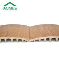 China Cover Laminating WPC Weatherboard Cladding Panel for Prefabricated Exterior Wall Facade for sale