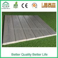 China Removable Wood Plastic Composite Flooring Anti UV Brushing Surface 140x25mm for sale