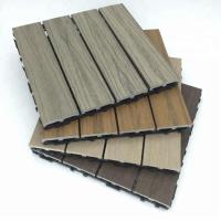 China Outdoor PVC Anti-Slip DIY Path Decking Floor 300mm x 300mm Interlock Profile for sale