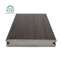China 140x25mm PVC Coextrusion Waterproof Decking for Walkway Long-lasting 20 Year Warranty for sale