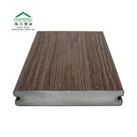 China 140x25mm PVC Coextrusion Waterproof Decking for Walkway Long-lasting 20 Year Warranty for sale